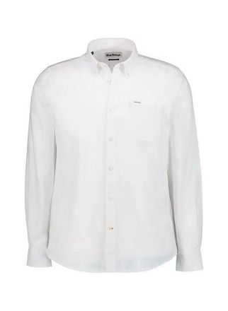 Barbour Herren Hemden wei&szlig; Baumwolle