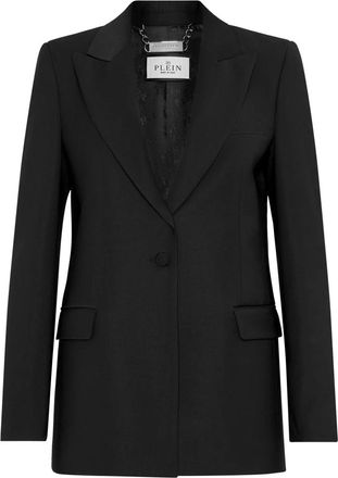 Philipp Plein Damen, Jacken, Schwarzk, XSGröße