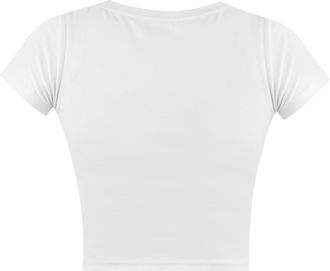 Janice Kurzarmshirt 3 x Damen crop T-Shirt Nantes Kurzes Shirt aus Baumwolle