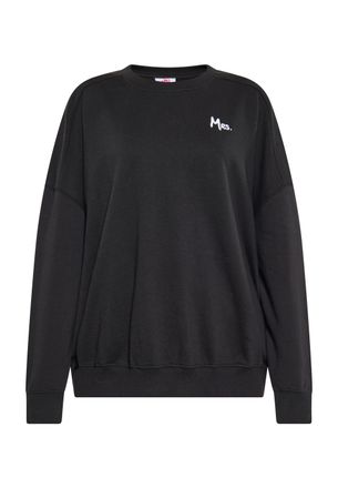 Mymo Sweatshirt Damen schwarz