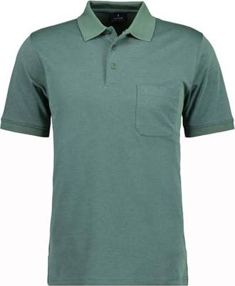 Ragman Polo &agrave; manches courtes softknit Ragman pour homme - Vert - 50 cm