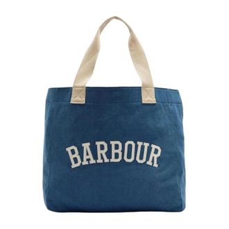 Barbour Femme, Sacs, Bleu, Taille: ONE Size Emily Denim Tote Bag