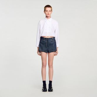 Sandro Short en denim