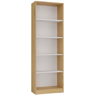 Topeshop Onyx R60 B&uuml;cherregal artisan oak weiss