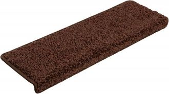 vidaXL Stufenmatten 10 Stk. 65x21x4 cm Braun Rechteckiger Rand vidaXL