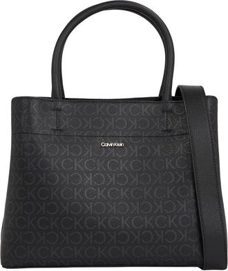 Calvin Klein Damen Handtasche BUSINESS MEDIUM TOTE-EPI MONO