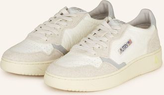 Autry Autry Sneaker Medalist Low Texture Suede weiss