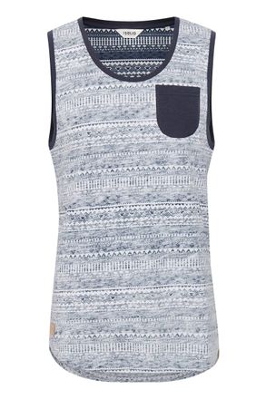Solid Imbre Herren Tank-Top Mit Rundhalsausschnitt Aus 100% Baumwolle Regular Fit, Größe:3XL, Farbe:Insignia Blue (1991)