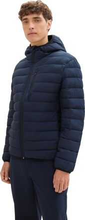 Tom Tailor Herren 1041340 Lightweight Steppjacke mit Kapuze, 10668-Sky Captain Blue, XXL