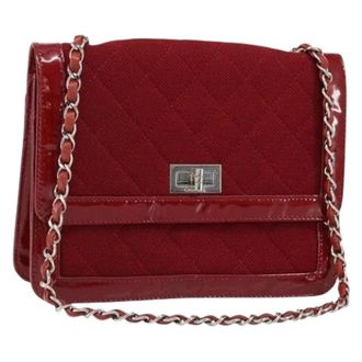 Chanel Pre-owned Coated Canvas Cross Body Bag - - Pre-owned - Damen - Rot - ONE SIZE