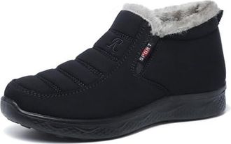 Generic Bottes de neige dhiver pour femme, chaussures orthop&eacute;diques d&eacute;contract&eacute;es et confortables, bottines courtes dext&eacute;rieur l&eacute;g&egrave;res et confortables, soutie