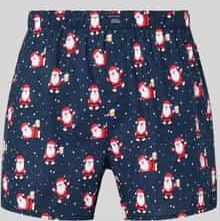 Christian Berg Boxershorts im Allover-Look mit elastischem Bund