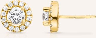 VEYNOU Veynou Ohrstecker Camilla Aus 14 Karat Gelbgold Und 0,32ct. Diamanten gold