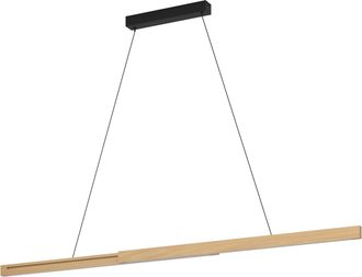 Eglo LED Pendelleuchte Montebuono, H&auml;ngelampe &uuml;ber Esstisch, verstellbare Esszimmerlampe aus Metall in schwarz, H&auml;ngeleuchte warmwei&szlig;