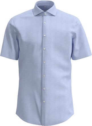 Seidensticker Herren Business Hemd - Regular Fit - Bügelfrei - Kent-Kragen - Kurzarm - 100% Baumwolle