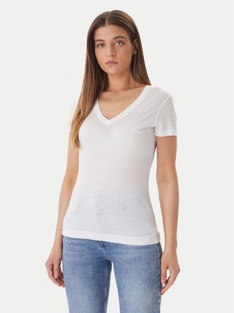 Guess T-Shirt W5GP31 KCSX2 Wei&szlig; Classic Fit