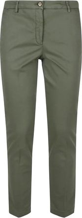 BRIGLIA 1949 Femme, Pantalons, Vert, Taille: 38 FR New York Pants