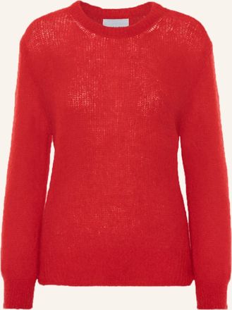 Americandreams Americandreams O-Neck Knit Pullover Ulla rot