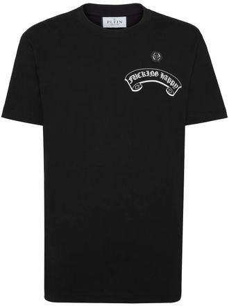 Philipp Plein t-shirt Smile - Noir