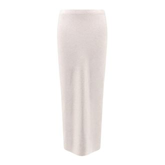Hev&ograve; Midi Skirts - - Skirts - Damen - Beige - 2XS
