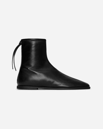 Arket Sock Boot Aus Leder -Schwarz