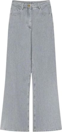 Forte_Forte Femme, Jeans, Gris, Taille: 42 FR Wide Jeans