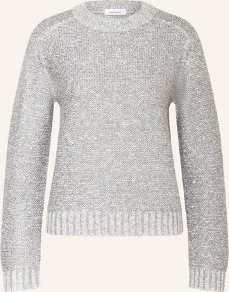 Darling Harbour Darling Harbour Pullover Mit Pailletten grau
