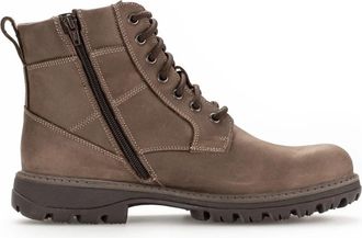 Gabor Glattleder-Schn&uuml;rstiefel - - Shoes - Herren - Grau - 41 EU
