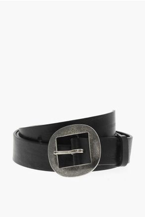 Dsquared2 Leather Belt with Tonal Logo 30mm size 80