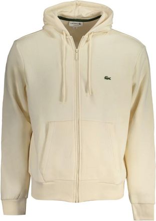 Lacoste Homme, Sweatshirts et sweats &agrave; capuche, Beige, Taille: M Long Sleeve Sweat &agrave; capuche