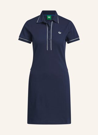 adidas Originals Adidas Originals Piqu&eacute;-Polokleid Originals blau