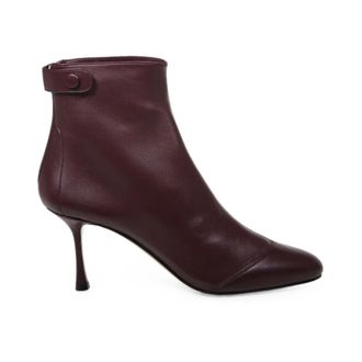 Francesco Russo Bottines &agrave; talons R1B830 - Femme - Chaussures - Rouge - Taille: 38 EU