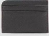 Mango Porte-cartes cuir effet grain&eacute; marron - Homme - Taille unique - MANGO MAN