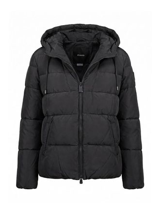 Pinko Manteau Court - Noir