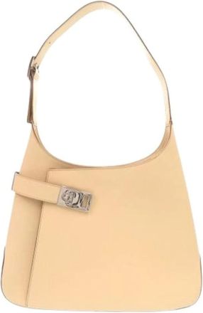 Ferragamo Sac bandouli&egrave;re Pre-owned - Femme - Pre-owned - Beige - Taille: ONE Size