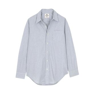 Denimist Boyfriend Shirt - - Blouses & Shirts - Damen - Grau - 2XS