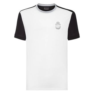 Billionaire Boys Club Homme, Tops, Blanc, Taille: XS T-shirt Col Rond MC Crest