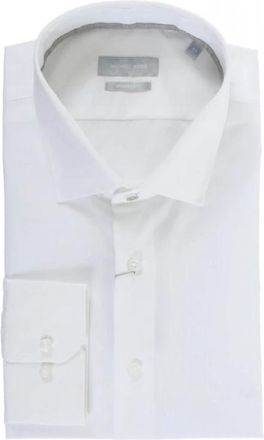 Michael Kors Homme, Chemises, Blanc, Taille: L Chemise Stretch Coupe Moderne