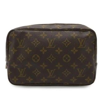 Louis Vuitton Pre-owned Monogram Toiletry Pouch M47524 - - Pre-owned - Damen - Braun - ONE SIZE