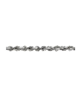Emanuele Bicocchi Halskette - Round Braided Silver Necklace - Gr. unisize - in Mehrfarbig - f&uuml;r Damen
