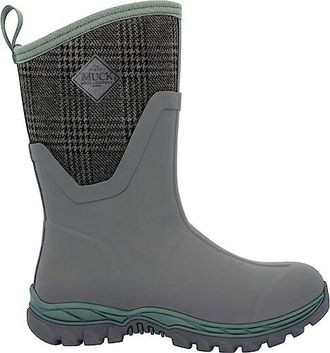 The Original Muck Boot Company Arctic Sport II Mid Bottes imperméables doublées Chaudes pour Femme, Gris, 38.5 EU