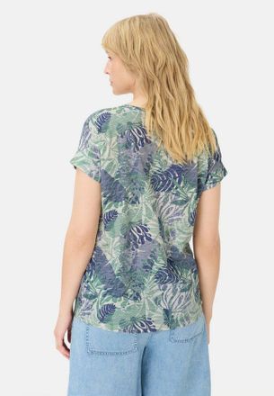 Camel Active T-Shirt mit Rundhalsausschnitt Kurzarm