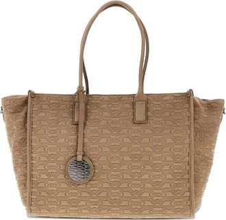 Emporio Armani sac à main à logo embossé - Tons neutres
