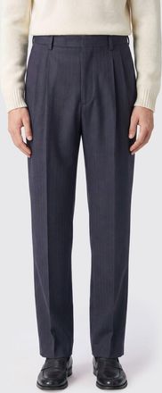 Dries Van Noten Ma&szlig;geschneiderte Wollhose mit Bundfalten und verdecktem Verschluss