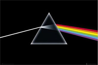 1art1 Pink Floyd Poster Dark Side of The Moon, Prisma Plakat | Bild 91x61 cm