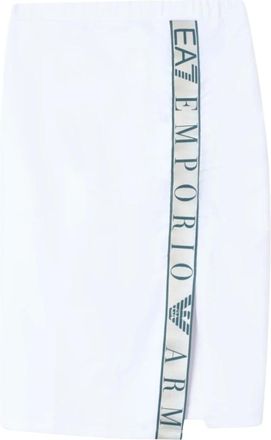 Emporio Armani Emporio Armani Ea7, Femme, Jupes, Blanc, Taille: 36 FR Midi Skirts