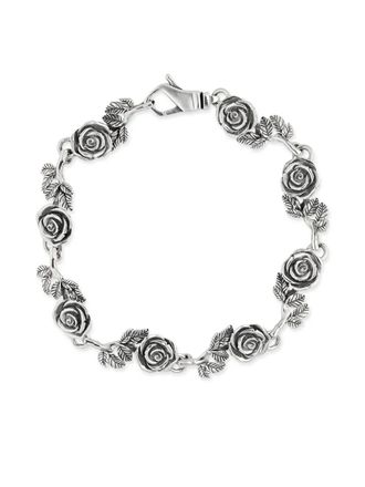 Emanuele Bicocchi bracelet à roses multiples - Argent