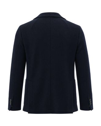 Breras Milano Mesh-Effect Wool-Blend Jacket - Blue
