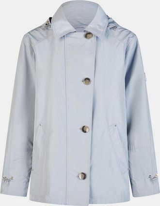 Barbara Lebek Trenchcoat Jacke im Trenchstyle, Fr&uuml;hlingsjacke oder Damenjacke mit Kapuze