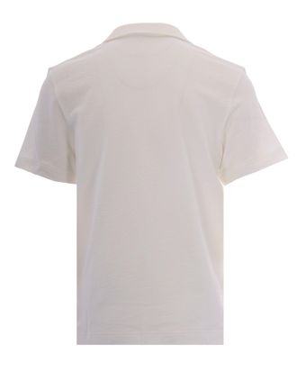 Lacoste Mens Polo Shirt Textured Cotton White T-shirts And Polos